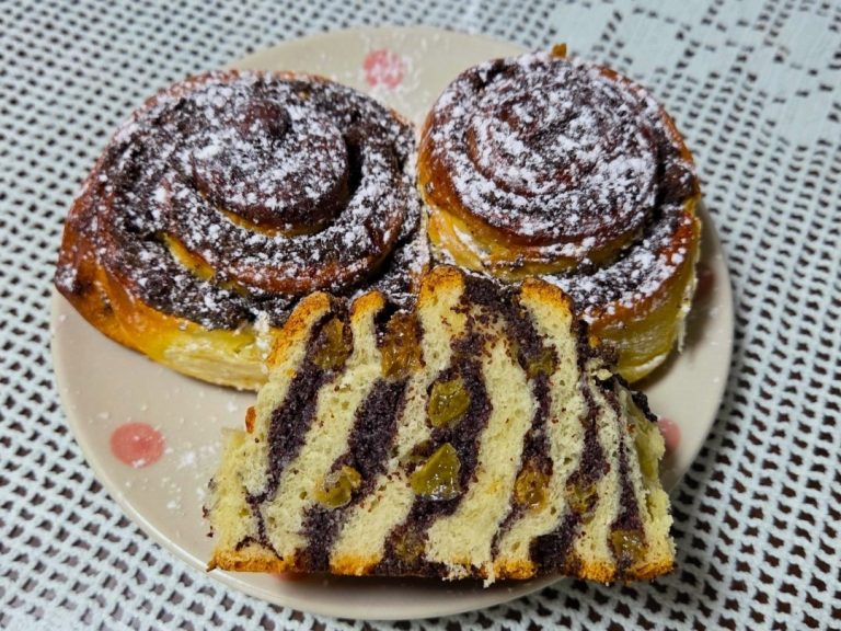 Makovi polžki z rozinami - Štefkine dobrote